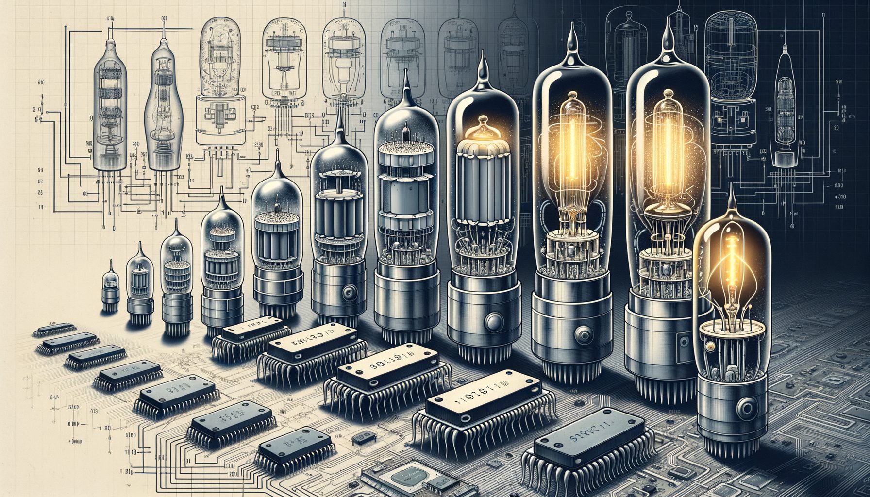 From Vacuum Tubes to Chips: The Semiconductor Industry Story - smd ...